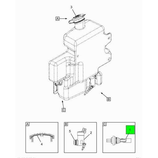 2525891C1 Navistar International | Washer Bottle Liquid Level Monitor ...