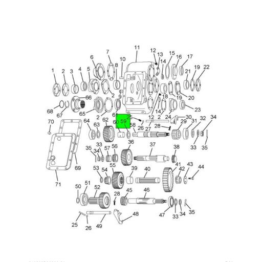 165787R1 Navistar International | WASHER GEAR T- CASE | Source One ...