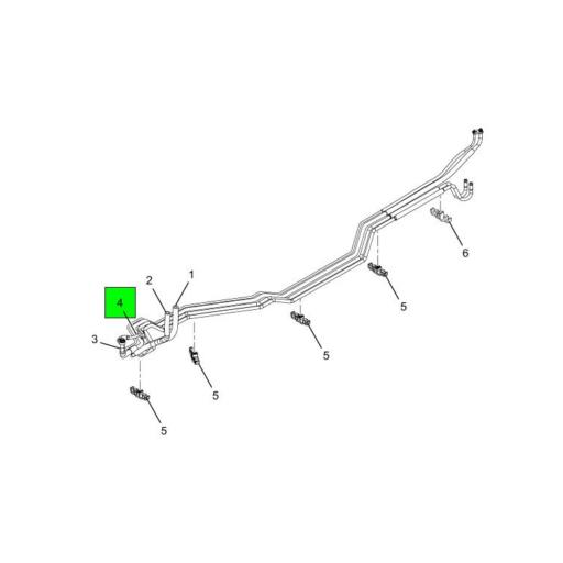 4089322C92 Navistar International | Air Conditioning Hose Liquid Line ...