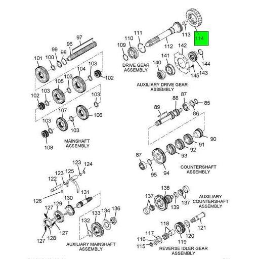 FUL4303183 Navistar International | Manual Shift Gear Drive | Source ...