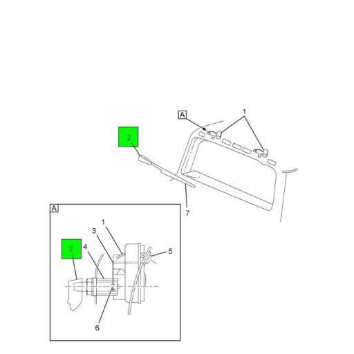 1615086C91 Navistar International | Windshield Wiper Arm | Source One ...