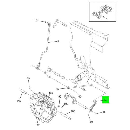 3532754C1 Navistar International | Clutch Release Lever | Source One ...