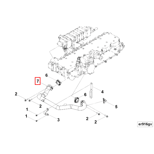5365463 Cummins | Air Transfer Tube | Source One Parts Center