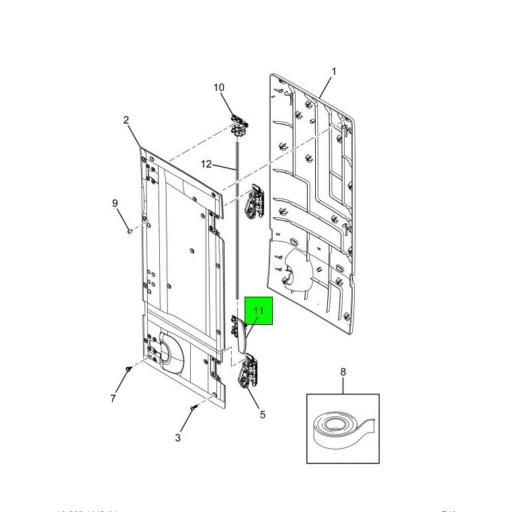 4028301C2 Navistar International | Body Latch Assembly Right-Hand ...