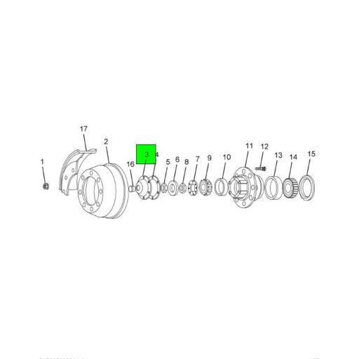 1695989C91 Navistar International | Window Kit Wheel Oil Seal | Source ...
