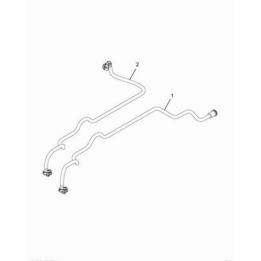 4202907C1 Navistar International | Fuel Line Tube Taped Assembly ...