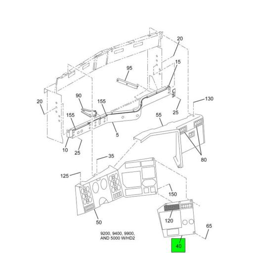 3592439C2 Navistar International | Tractor Wing Plate | Source One ...