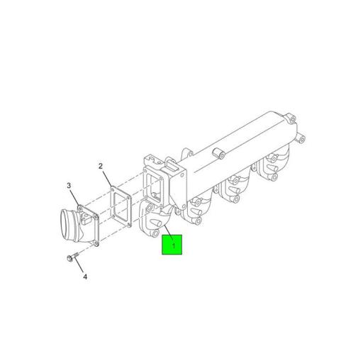 2591387C1 Navistar International | Intake Manifold | Source One Parts ...