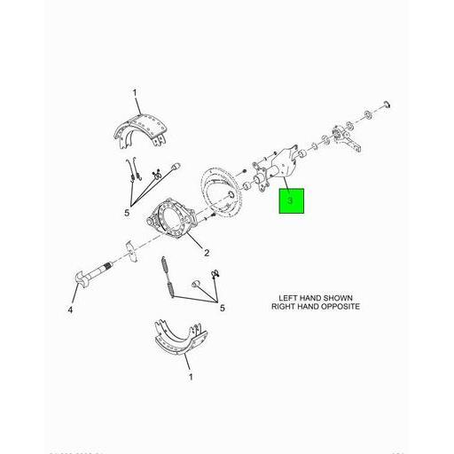 2526031C91 Navistar International | S-Cam Bracket Assembly | Source One ...