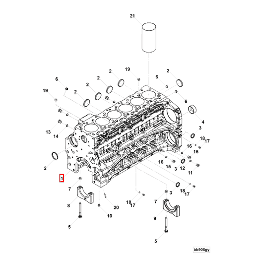 2831314 Cummins | Cylinder Block | Source One Parts Center