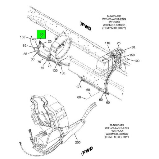 3626524C91 Navistar International | Harness Feed Clean Power Automatic ...