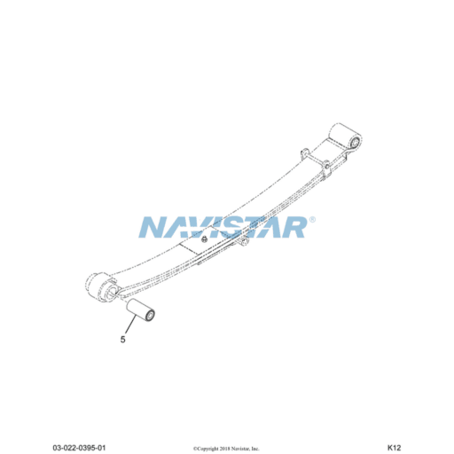3525665C1 Navistar International | Rubber Spring Pin Bushing | Source ...