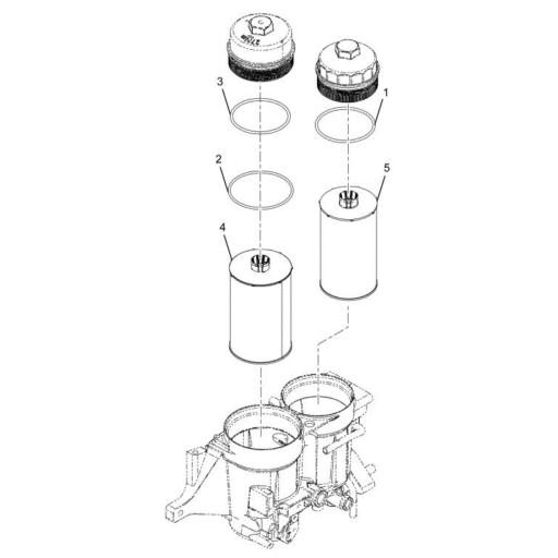 1884207C92 Navistar International | Fuel Filter Element Kit Primary ...