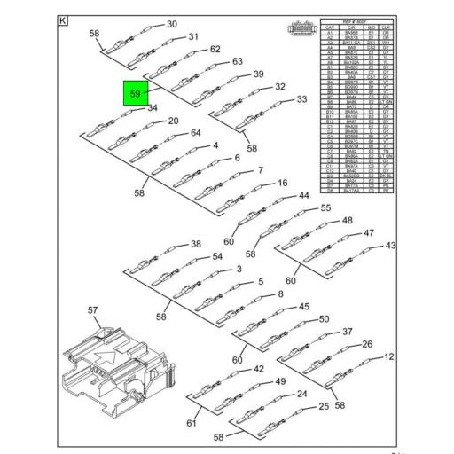 3544881C1 Navistar International | Male Cable Terminal 12-14 Gauge - 20 ...