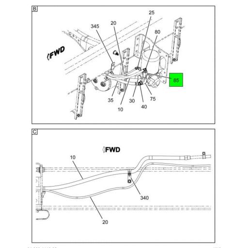 6130574C1 Navistar International | Pressure Protection Valve | Source ...