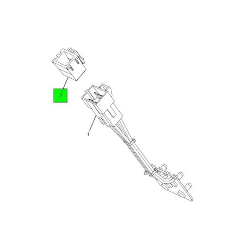2006503C1 Navistar International | 8-Way Male Connector Lock - 2 Pack ...
