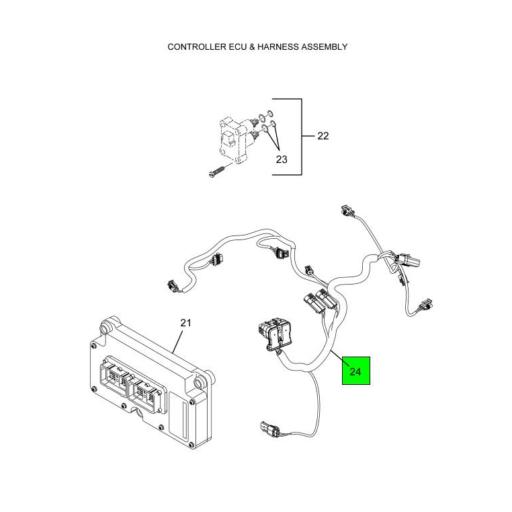 FULK4295 Navistar International | Harness Kit Gen 2 ECA Transmission ...