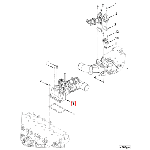 5268152 Cummins | Air Intake Connection | Source One Parts Center