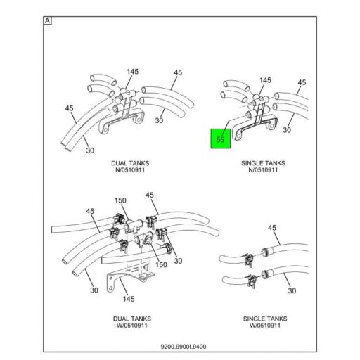 3680933C1 Navistar International | Fuel Line Cap | Source One Parts Center