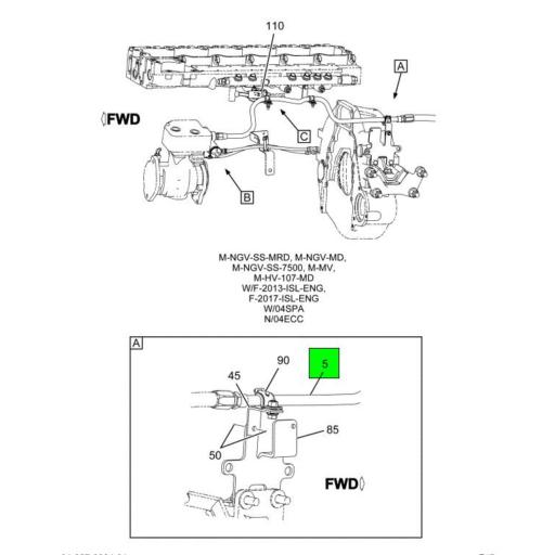 4075291C1 Navistar International | Air Compressor to Hose Tube | Source ...