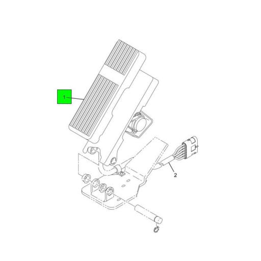 1695251C91 Navistar International | Accelerator Control with Harness ...