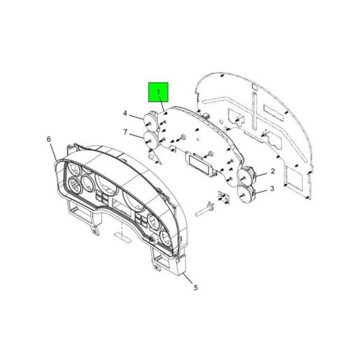 2604699C98 Navistar International | Left Instrument Cluster Housing ...