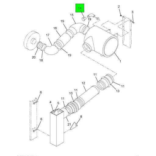 556781C1 Navistar International | Air Cleaner Indicator Gauge | Source ...