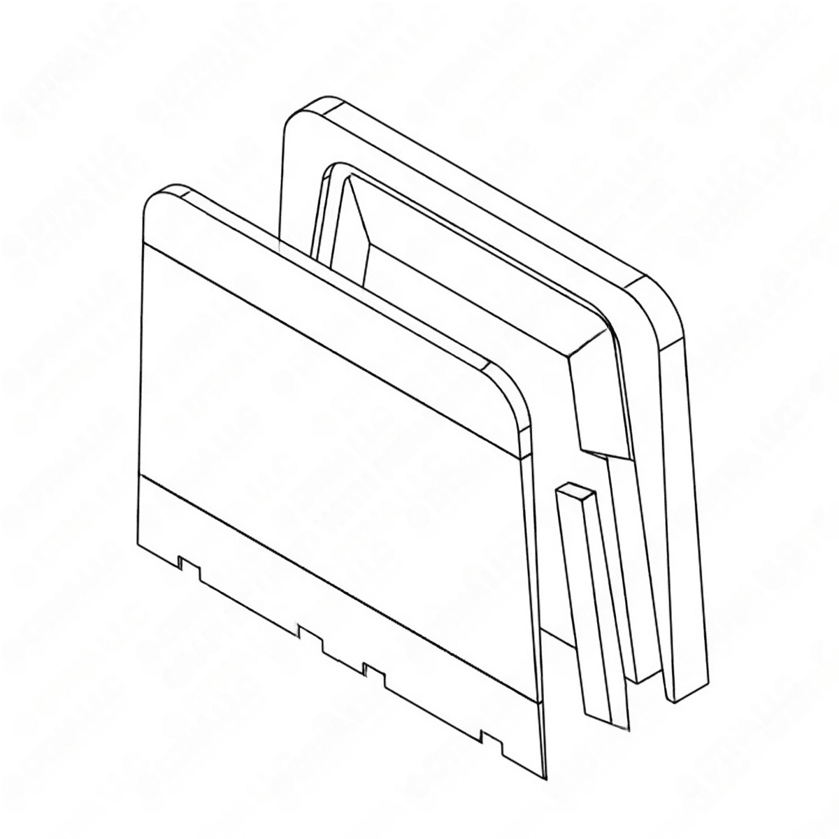 159140 Thomas Built Bus | Back Pad Foam Assembly 26 in | Source One ...