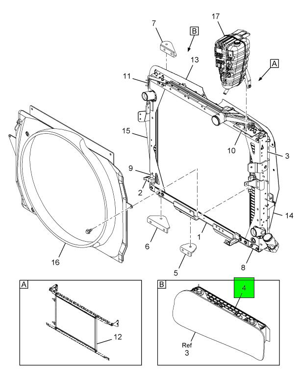2605069C91 Navistar International | RADIATOR LTR ASSEMBLY | Source One ...