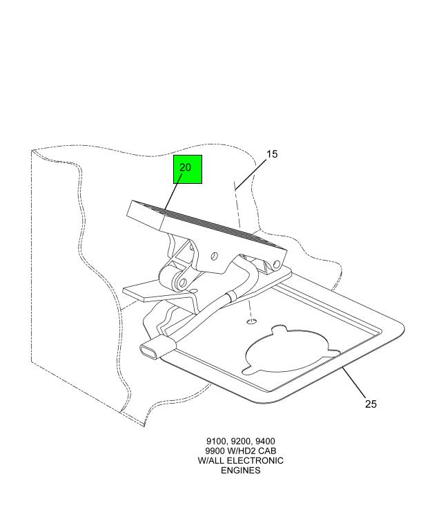 3525639C92 Navistar International | Electronic Accelerator Pedal ...