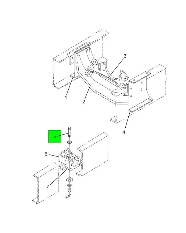 969783R1 Navistar International | Rear Engine Mount Insulator | Source ...