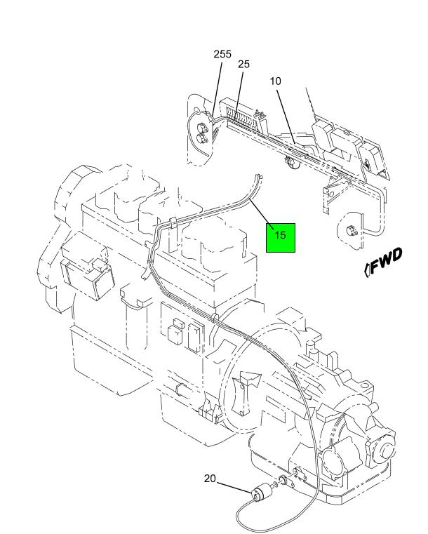 3502709C91 Navistar International | Harness Electrical Transmission ...