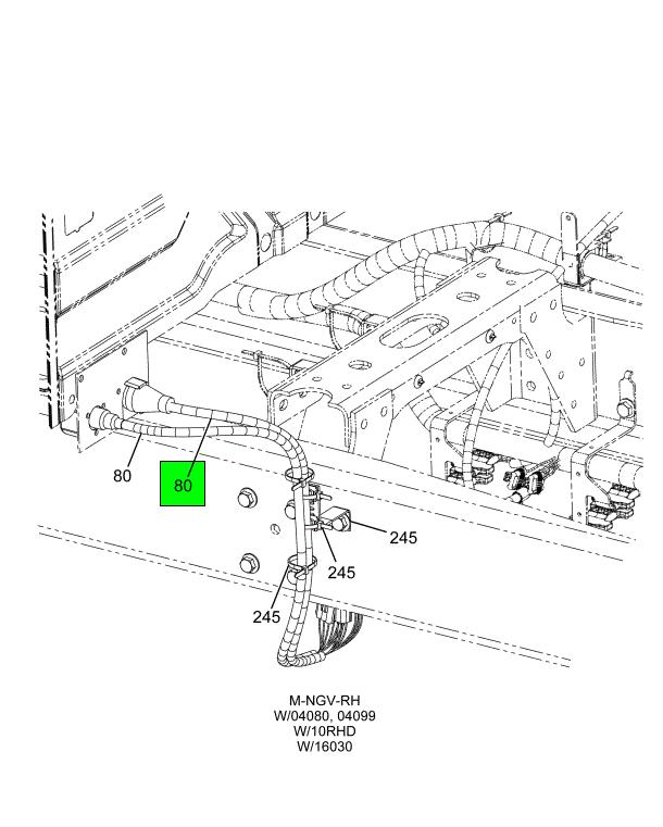3870704C91 Navistar International | Trailer Socket Harness 24-Inch ...