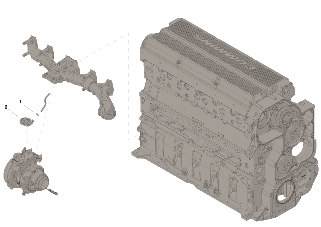 5579449 | Genuine Cummins® upfit Kit | Source One Parts Center