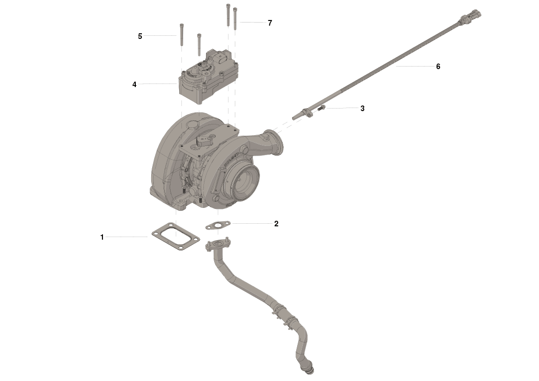 5328119RX | Cummins® | Turbocharger Kit | Source One Parts Center