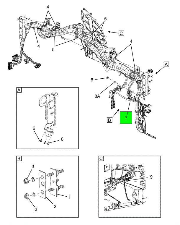 4063467C91 Navistar International | Cab Overlay Harness Body Controller ...
