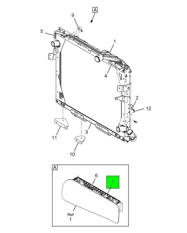 2605069C91 Navistar International | Radiator LTR Assembly | Source One ...