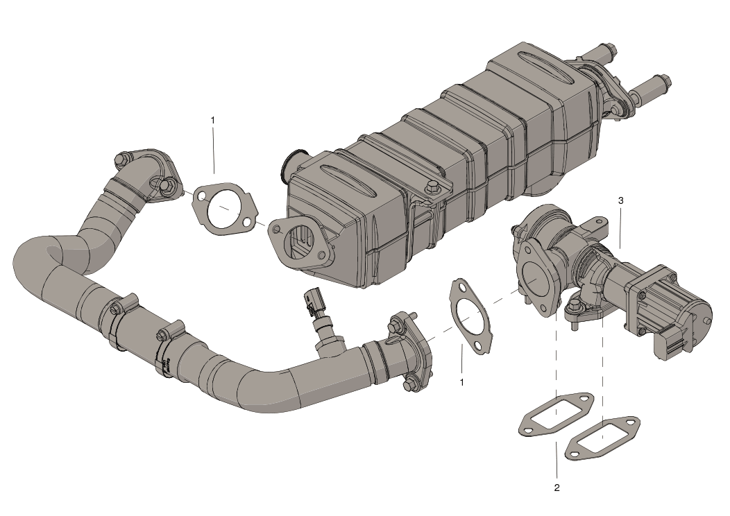 5473368 | Cummins® | Exhaust Recirculation Valve Kit | Source One Parts ...