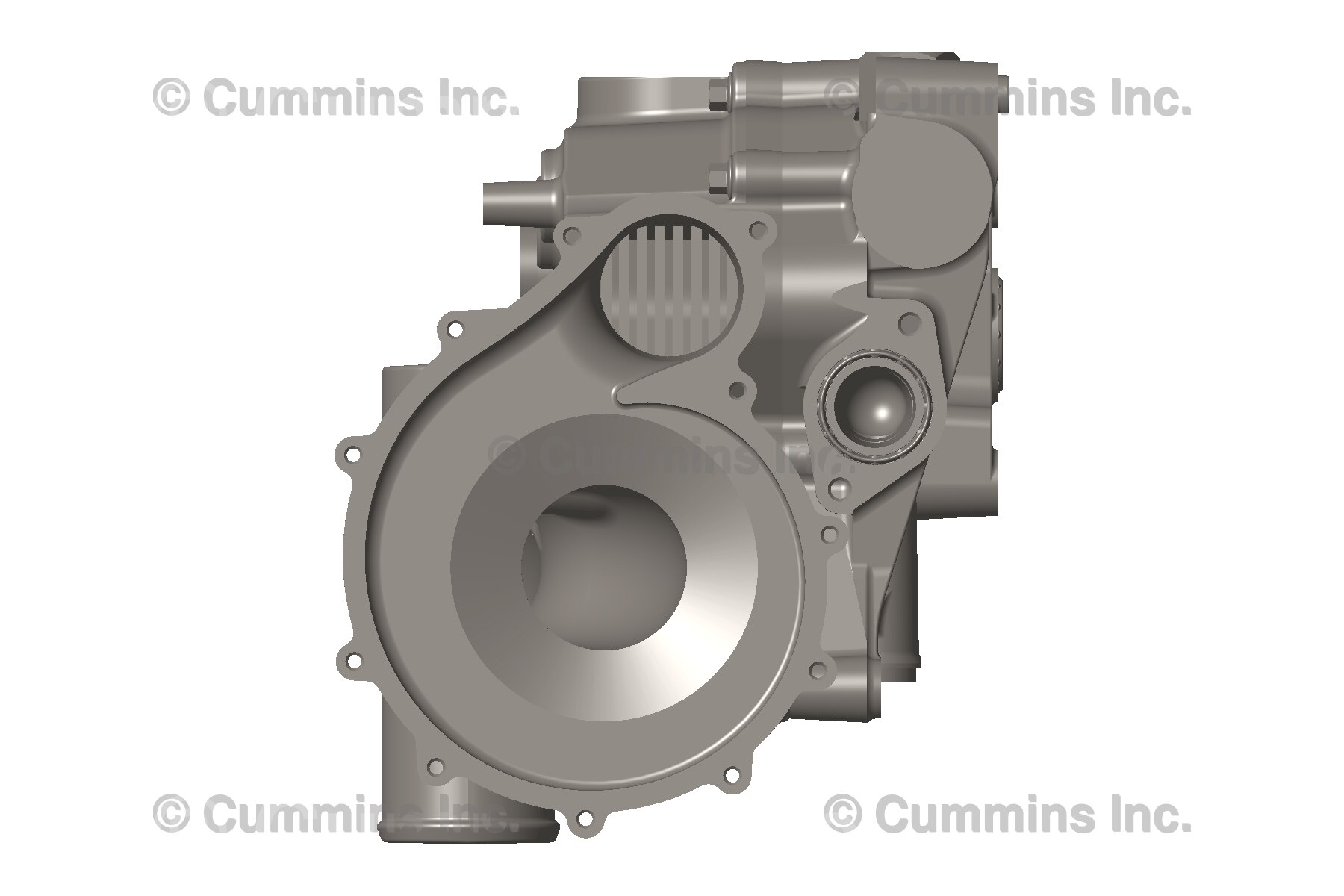 5536709 | Cummins® | Lubricating Oil Filter Head | Source One Parts Center