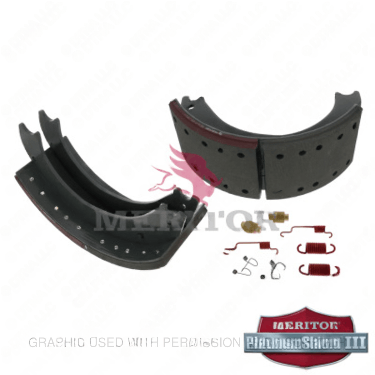 XK2124725E Meritor | Remanufactured Brake Shoe and Lining Kit | Source ...