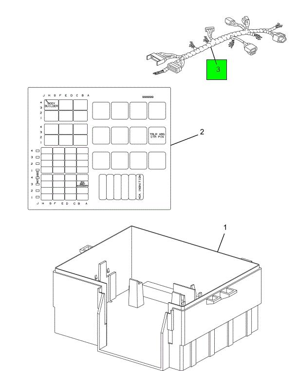 3573667C91 Navistar International | Dash Wiring Harness Electrical ...