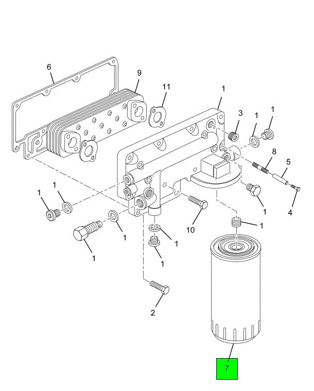 2591345C1 Navistar International | Oil Filter Element - 6 Pack | Source ...