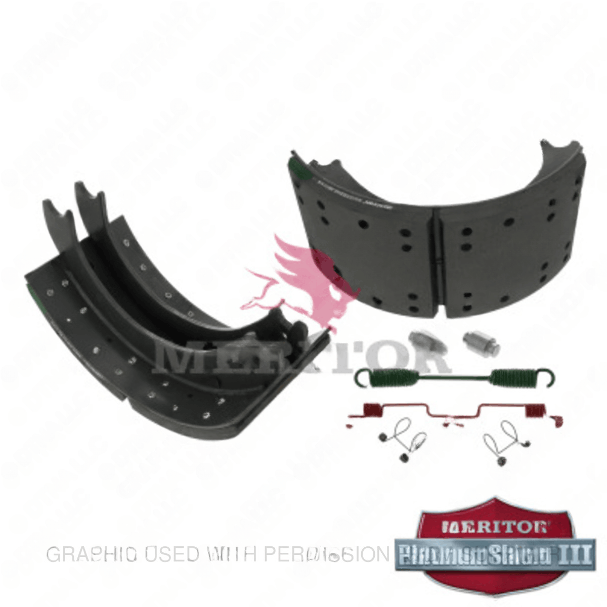 XKMG2L4709E2 Meritor | Remanufactured Brake Shoe and Lining Kit ...