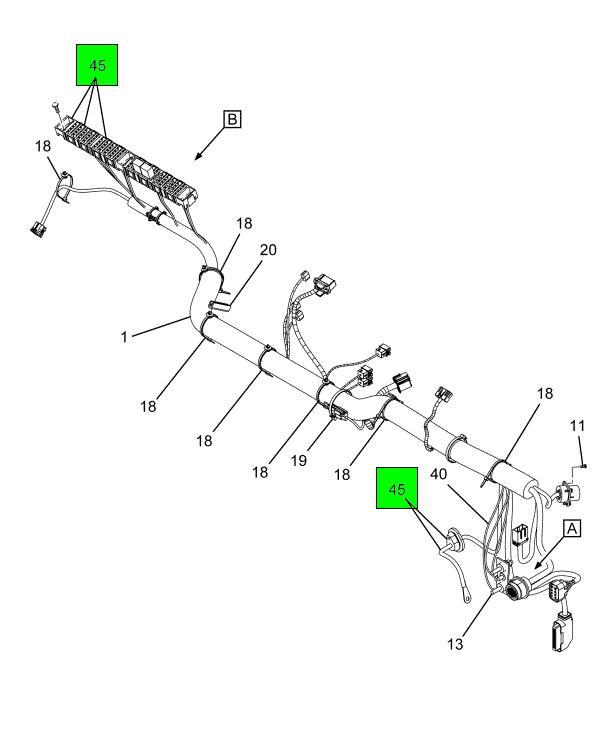3552191C93 Navistar International | Battery Cab Overlay Electrical ...