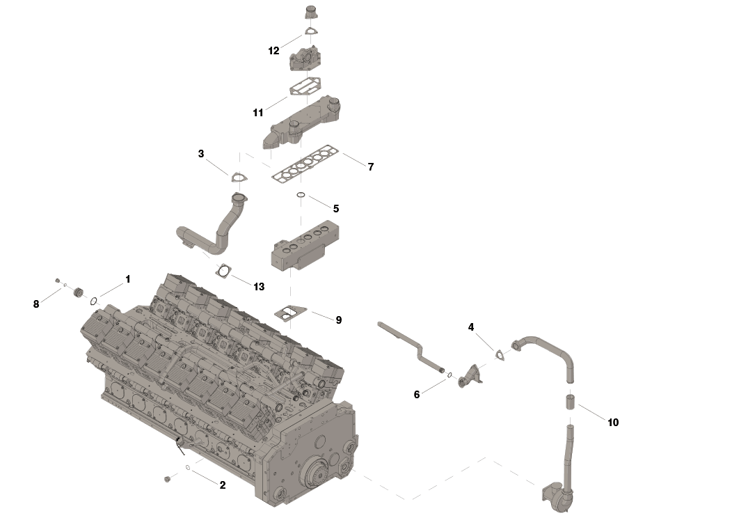 4089202 | Cummins® | Cooling System Gasket Kit | Source One Parts Center