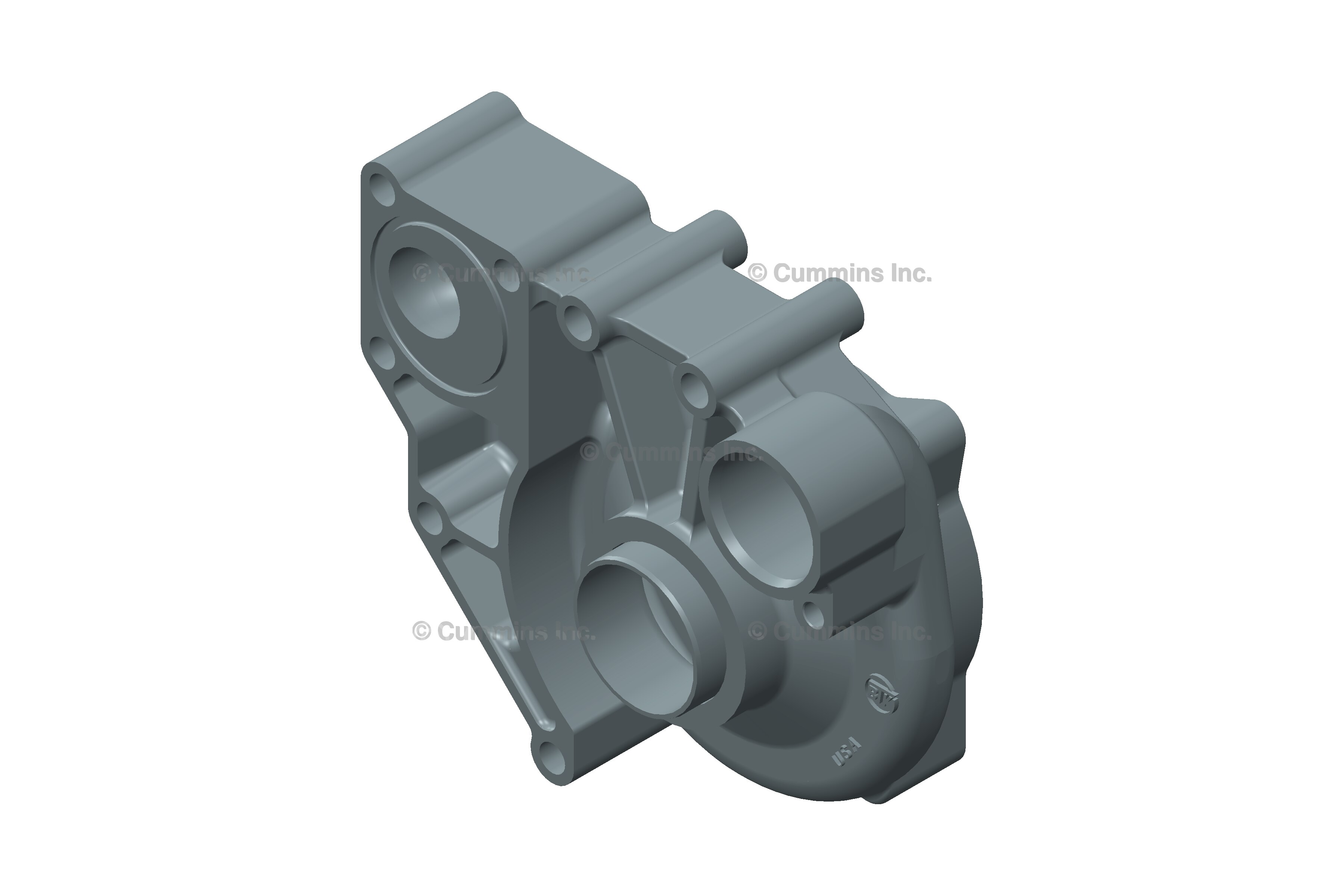3687591 | Cummins® | Water Pump Volute Housing | Source One Parts Center
