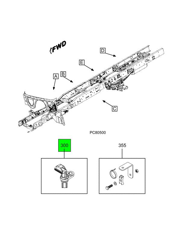 3732962C1 Navistar International | Rear Axle Sensor | Source One Parts ...