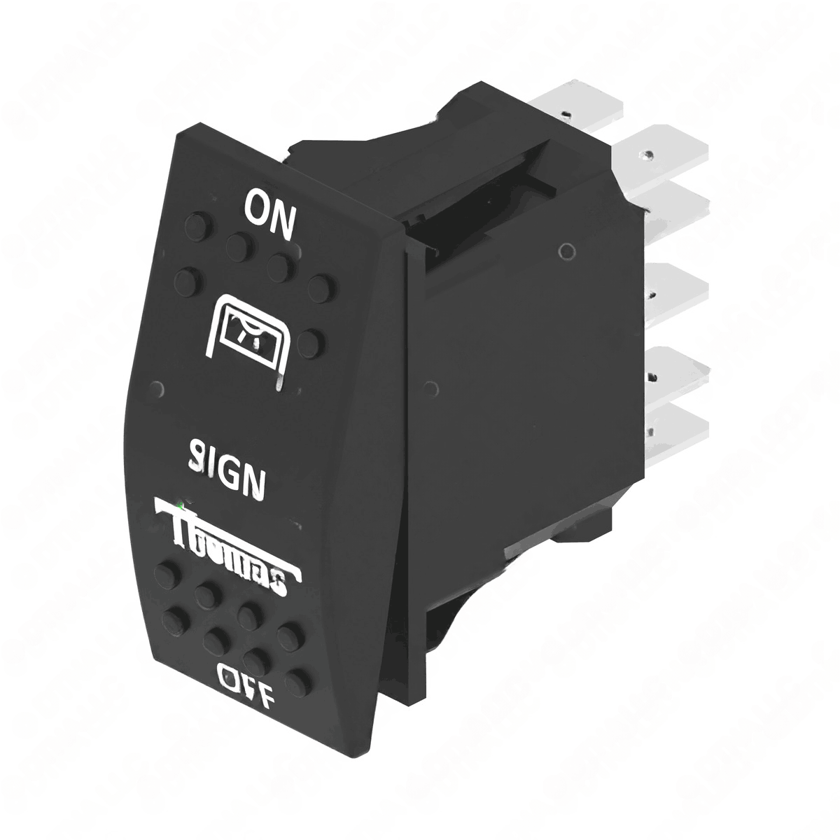 52003123 Thomas Built Bus | Rocker Switch - Sign Display Assembly Lamp ...