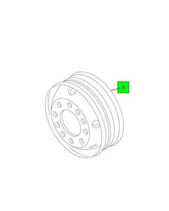 A29374SP Navistar International | Aluminum Wheel 225 x 1225 Standard ...