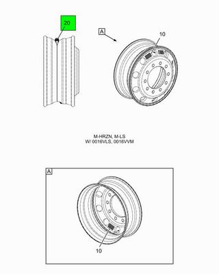 4188310C2 Navistar International | Tire Pressure Sensor LDL | Source ...